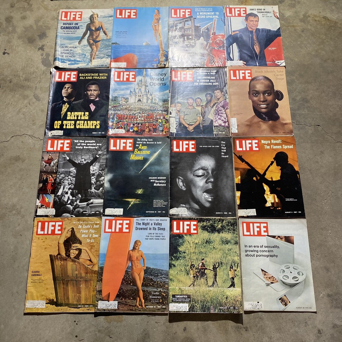 Life Magazine Covers 1960s