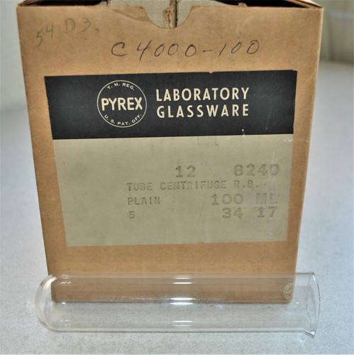 Pyrex - 100mL Conical Centrifuge Tubes - 8240 - Pack of 12 | eBay