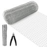 Galvanized Poultry Net - Metal Mesh Fencing / Chicken Wire 1" Holes ...