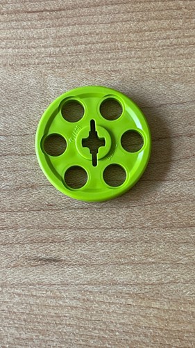 LEGO Piece: 1 count lime Technic Wedge Belt Wheel (Pulley) (4185) | eBay