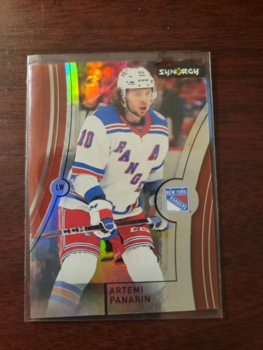 2021-22 UD Synergy Red Codes Unscratched Artemi Panarin New York ...