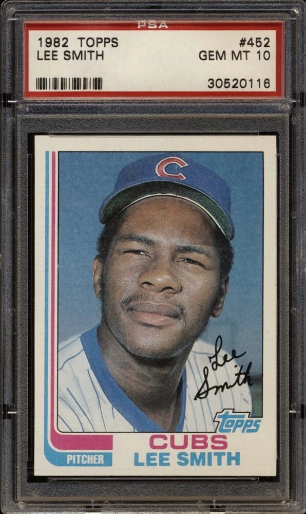 Lee Smith 1982 Topps #452 Base Price Guide - Sports Card Investor