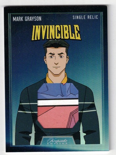 INVINCIBLE KEEPSAKE ED TCG MARK GRAYSON SINGLE RELIC COMIC CLIPPING- 1/ ...