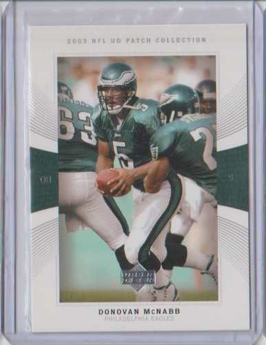 2003 NFL UD Patch Collection #5 Donovan McNabb Philadelphia Eagles | eBay