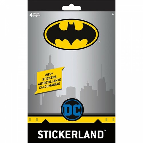 Batman 4-Page Stickerland Pad Multi-Sticker Pack Multi-Color | eBay