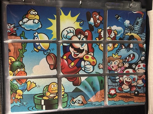 Family Computer Trading Cards Complete Mario Puzzle (9 Cards) | eBay