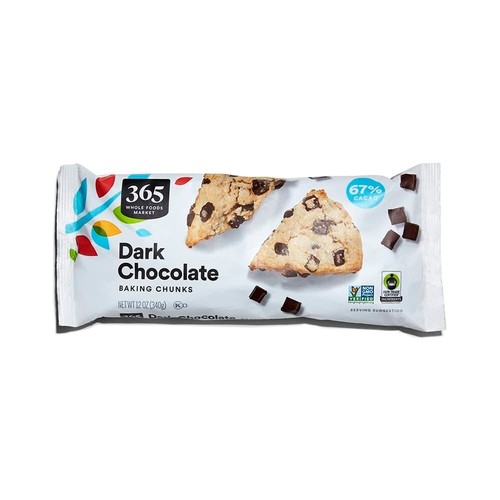 365 by Whole Foods Market, Dark Chocolate Baking Chunks, 12 Ounce | eBay