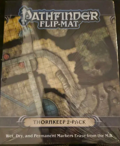 Pathfinder Flip-Mat: Thornkeep Dungeons 2-Pack | eBay