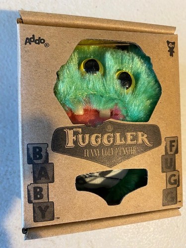 FUGGLER BABY REEKO GREEN MINI SIZED FUNNY UGLY MONSTER NEW TOY | eBay
