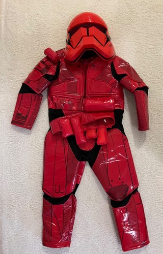Star Wars Red Stormtrooper Costume by Disney Store Exclusive Size 4 ...