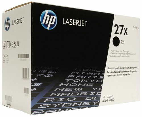 HP C4127X 27X Genuine Black Toner Cartridge SEALED BOX 843325132540| eBay