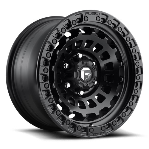 FUEL Zephyr D633 Rim 18X9 6x139.7 Offset -12 Matte Black (Quantity of 1 ...