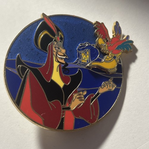 Disney Pin Dark Villains Tales Dssh Dsf Le 300 Aladdin Jafar Iago | eBay