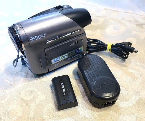 Samsung SC-D372 MiniDV Camcorder with 34x Optical Zoom 36725301689 | eBay
