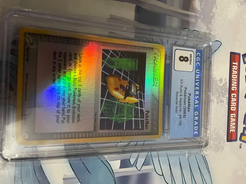 Pokemon EX Ruby & Sapphire Set REVERSE HOLO PokeNav 88/109 CGC 8 | eBay