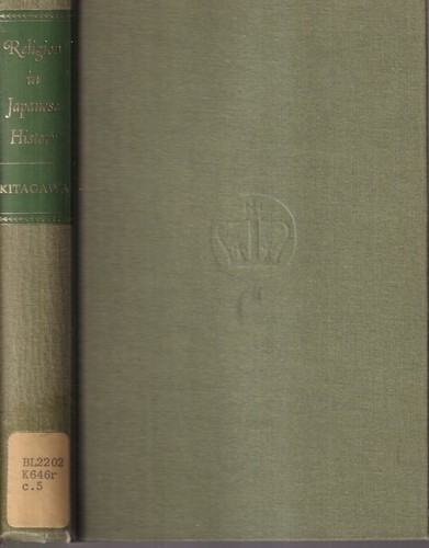 Religion in Japanese History By Kitagawa, Joseph | eBay