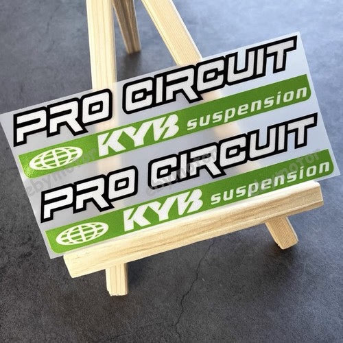 Motorcycle Fuel Tank Emblem Decal for KYB Suspension Bike Racing Badge ...