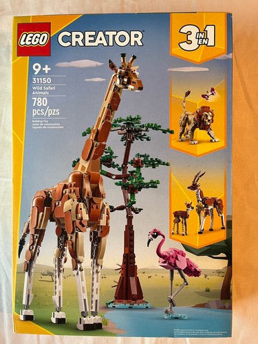 LEGO Creator 3-in-1 31150 – Wild Safari Animals – Brand New, Sealed ...