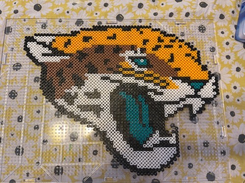 perler bead jaguar | eBay