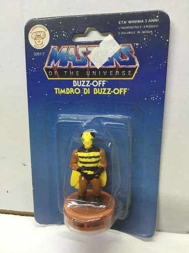 Mattel Masters of Universe He-Man Stamper STAMP Serie 1 BUZZ-OFF 2.5 ...
