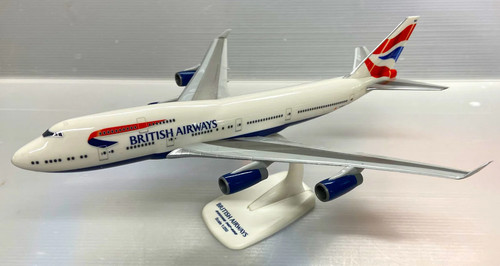 British Airways Boeing 747-400 G-BNLG Union Flag Livery PPC Model - 1: ...