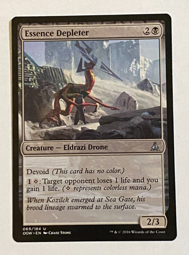 MTG OGW Magic Oath of the Gatewatch Essence Depleter - Uncommon | eBay