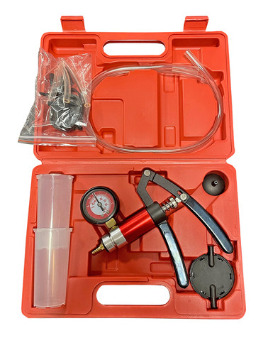 Hand Held Vacuum Pump Pressure Tester Kit for Testing Boost Pressure 22 ...