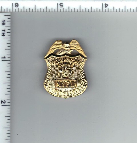 Police Sergeant's 1-Inch Novelty Pin with Cut-Out Letters | eBay