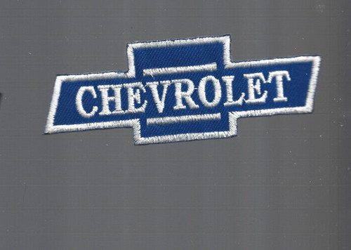 NEW 1 1/2 x 3 7/8" Chevrolet Iron on Patch Free Shipping | eBay