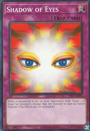 YUGIOH CARD SHADOW OF EYES PSV-EN075 / 25TH ANNIVERSARY | eBay