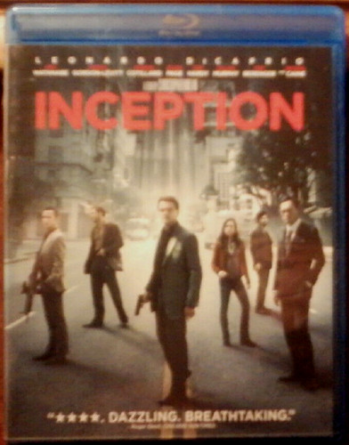 Inception (Blu-ray/DVD, 2010, 3-Disc Set) Leonardo DiCaprio ...