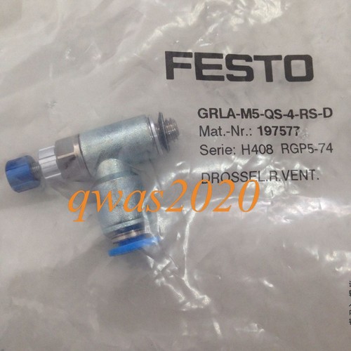 1pcs FESTO GRLA-M5-QS-4-RS-D 197577 | eBay