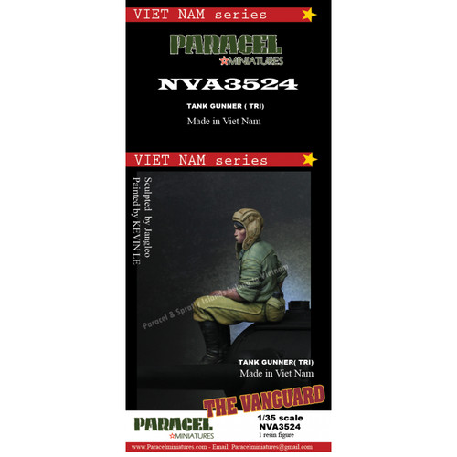 PARACEL MINIATURES VIETNAM SERIES NVA3524 NVA 35TH TANK GUNNER (TRI) 1 ...