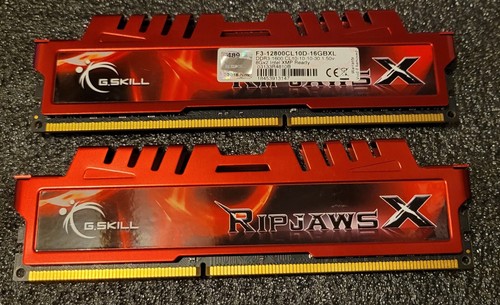 G.SKILL Ripjaws X Series F3-12800CL10D-16GBXL16GB (2 x 8GB) Desktop ...
