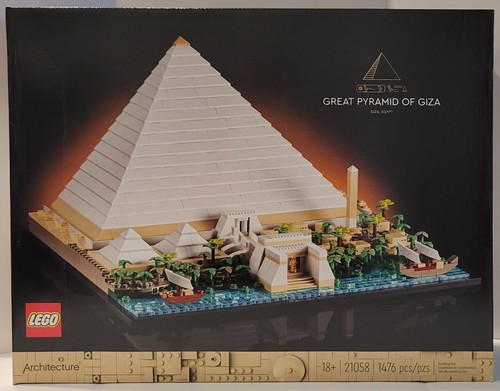 Lego Architecture: Great Pyramid of Giza (21058) ~ New, Factory Sealed ...