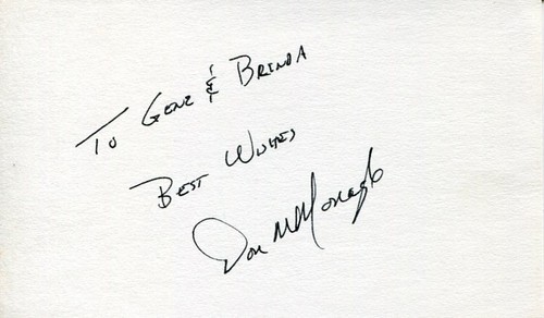 Donald McMonagle Space STS NASA Astronaut Signed Autograph | eBay