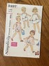 SIMPLICITY #8267 Sewing Pattern SUNSUIT PLAYSUIT ROMPER UNISEX GIRL BOY ...