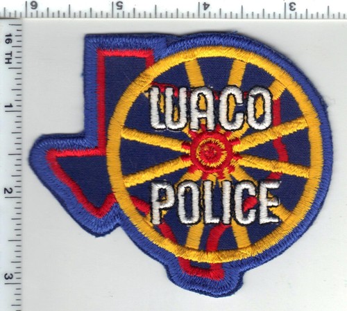 Waco Police (Texas) 3rd Issue Shoulder Patch - new | eBay