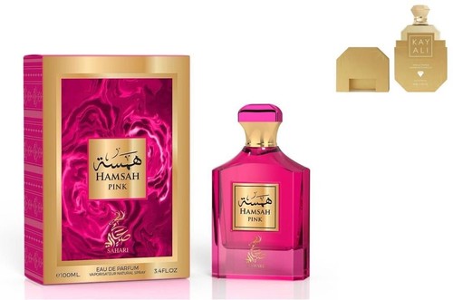 Hamsa Pink EDP Perfume By Sahari 100 ML🥇Hot Super Rich Kayali Fragrance ...
