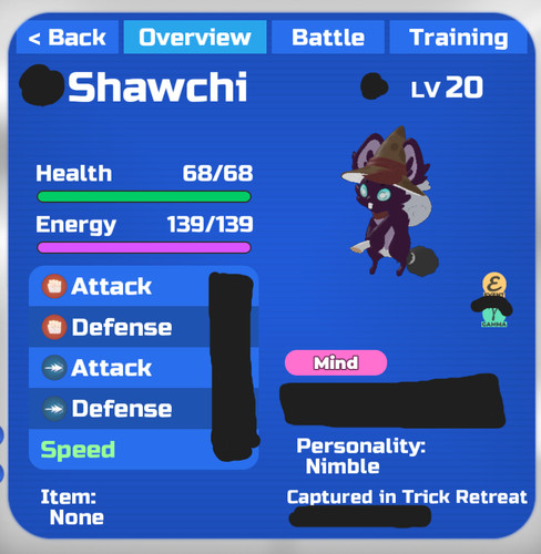 🎃 👻Roblox Loomian Legacy - GAMMA Gleaming Halloween Shawchi!👻🎃 | eBay