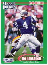 Jim Harbaugh Football Trading Card Database