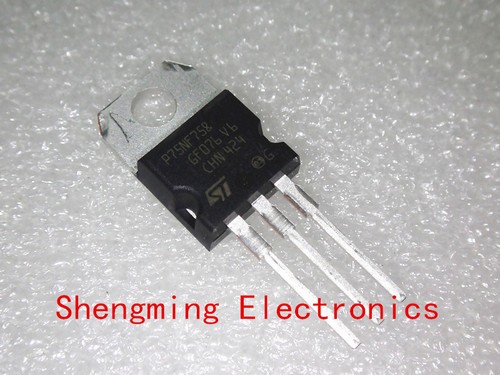 10PCS P75NF75 P75N75 STP75NF75 TO-220 transistor original ST | eBay