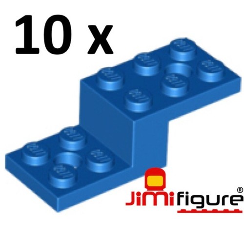 NEW 10 x LEGO 5x2x1 1/3 Step Bracket Blue 11215 Genuine Bulk Lot Bright ...