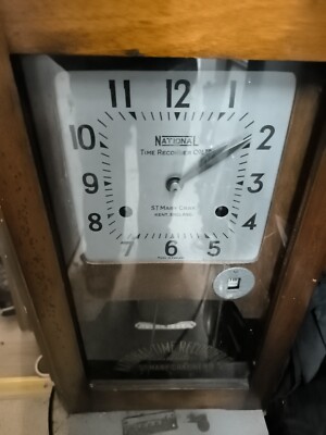 Clocking in Machine in Other Antique Clocks (1900-Now) for sale | eBay