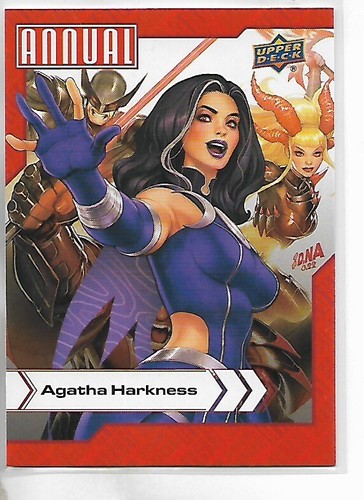 2022-23 Upper Deck Marvel Annual Agatha Harkness Card | eBay
