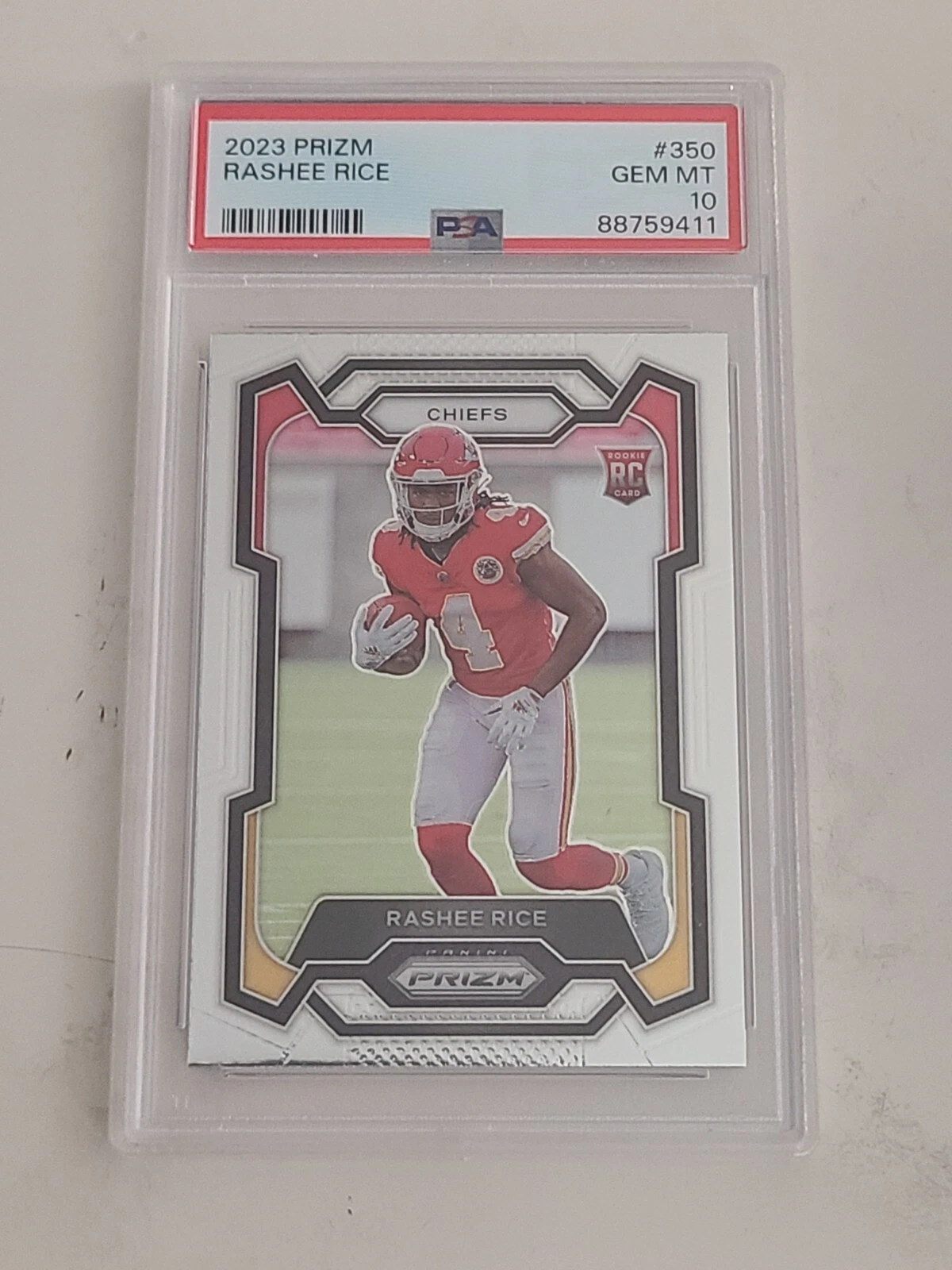 Rashee Rice 2023 Prizm #350 Base Price Guide - Sports Card Investor