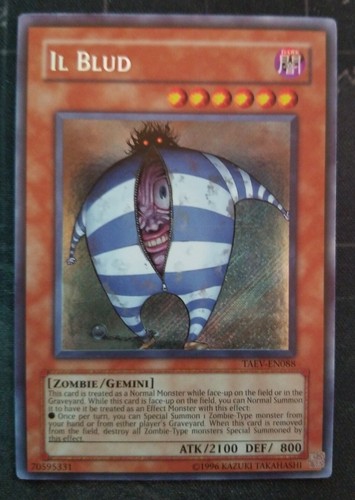 IL Blud TAEV-EN088 Secret Rare Unlimited Edition Yugioh NM | eBay