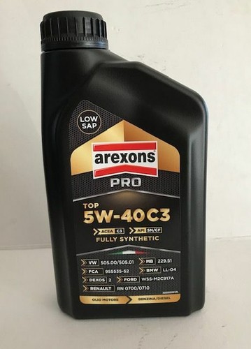 Olio Motore 5w40 PETRONAS AREXONS TOP C3 Lattina da 1 Lt. | eBay