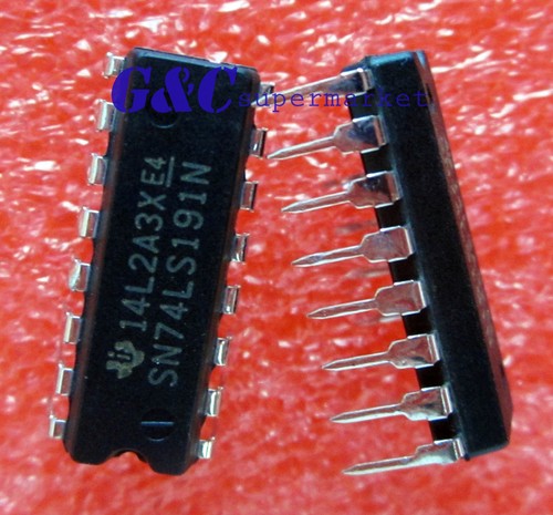 10PCS SN74LS191N 74LS191 IC SYNC UP/DOWN COUNTER 16-DIP | eBay