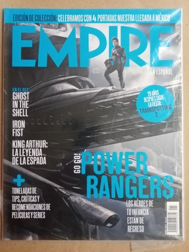 POWER RANGERS EMPIRE MEXICAN MAGAZINE MEXICO SPANISH APRIL 2017 | eBay